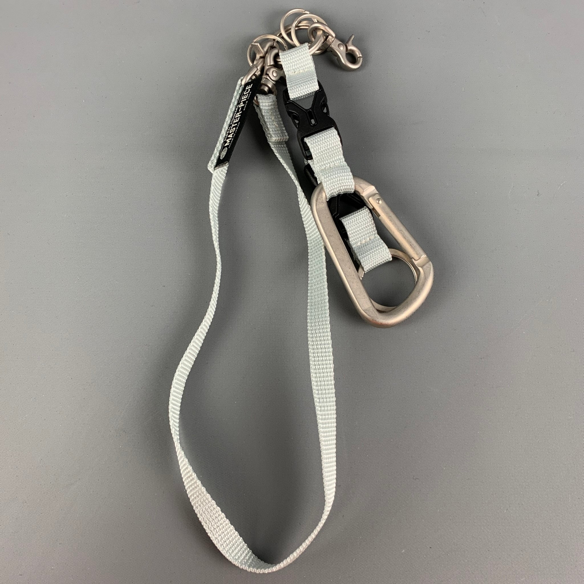 MASTER-PIECE Light Blue Nylon Key Holder – Sui Generis Designer Consignment