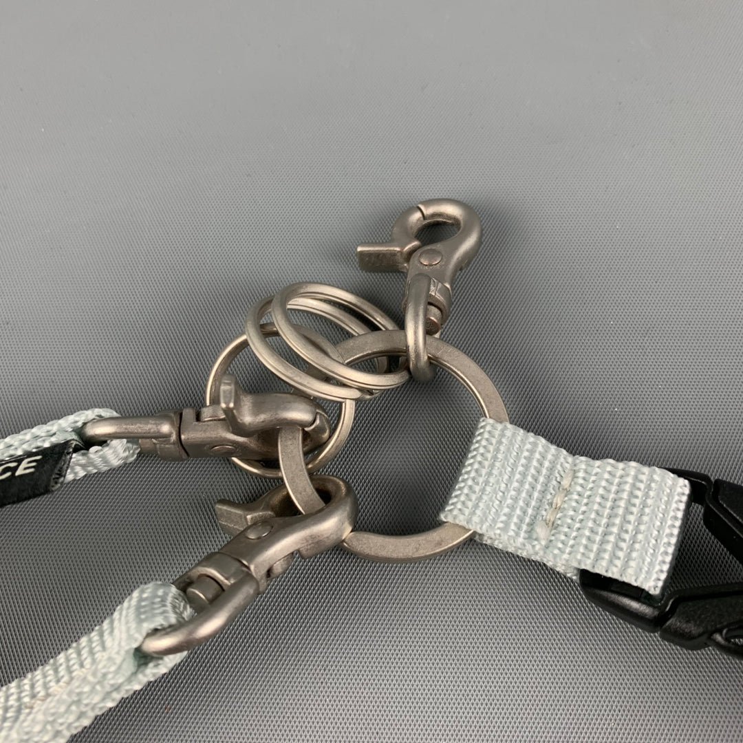 MASTER-PIECE Light Blue Nylon Key Holder – Sui Generis Designer Consignment